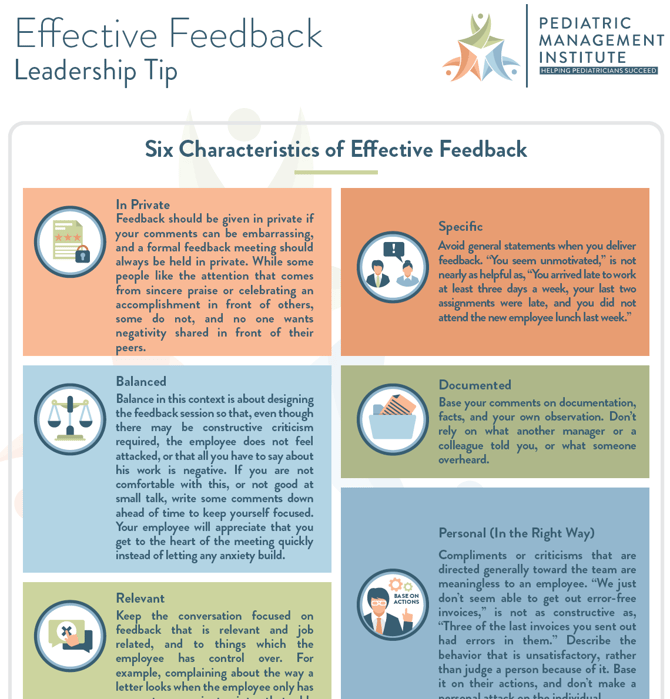 Effective Feedback